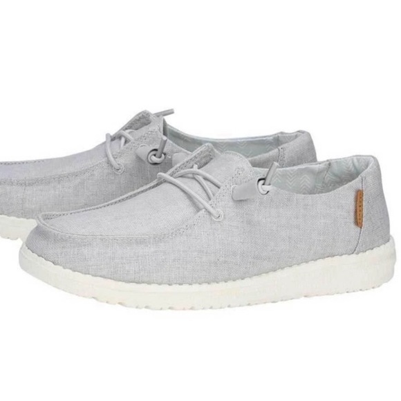 Hey Dude | Shoes | Hey Dude Wendy Gray Slip On Shoes New | Poshmark